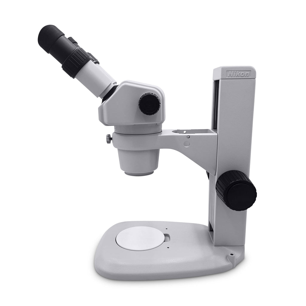 Nikon SMZ445 Stereo Zoom Microscope with Plain Stand — Microscopes.com.au