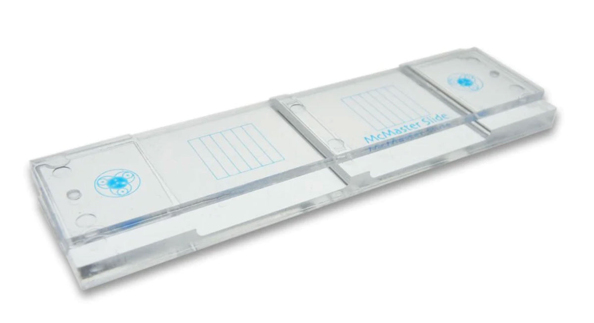 How to use and care for the McMaster test slide for faecal worm egg co ...