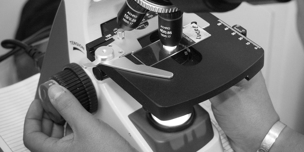 Understanding the coarse and fine adjustment knobs on a microscope ...