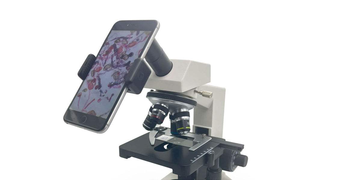 Microscope smartphone camera eyepiece adapter review — Microscopes.com.au