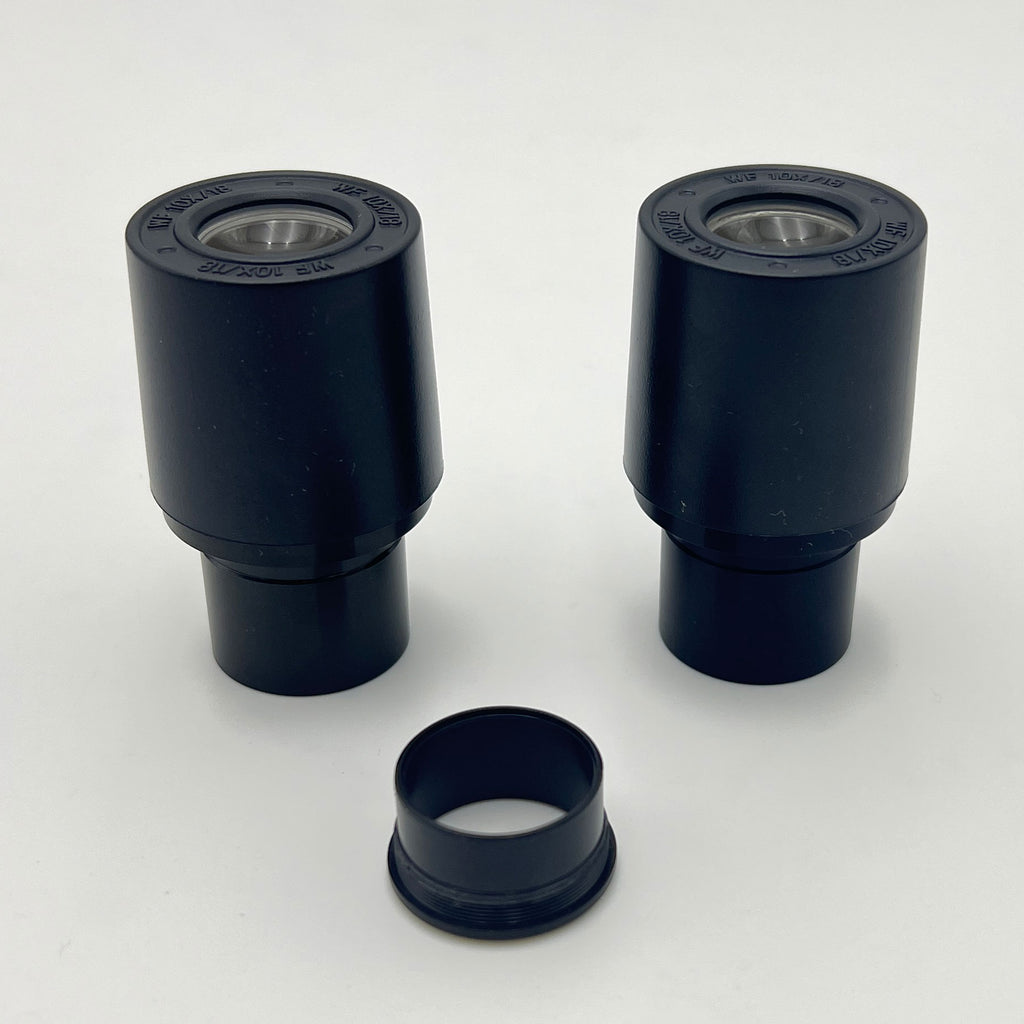 WF10X/18 Eyepieces (Pair) 23mm — Microscopes.com.au