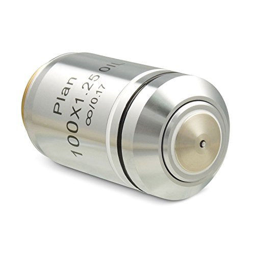 100X (OIL) Infinity Corrected Plan Microscope Objective Lens ...