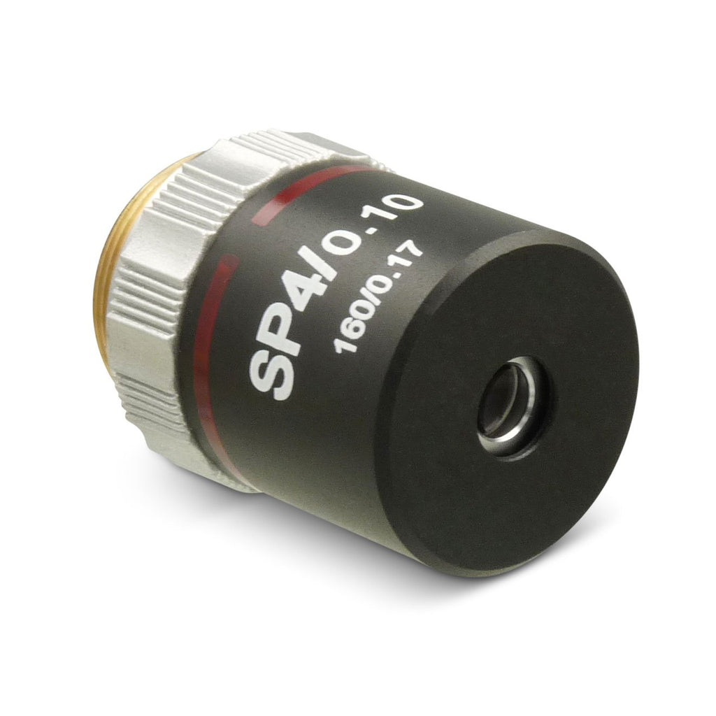 Semi-Plan Objectives Set 4x, 10x, 20x & 40x — Microscopes.com.au