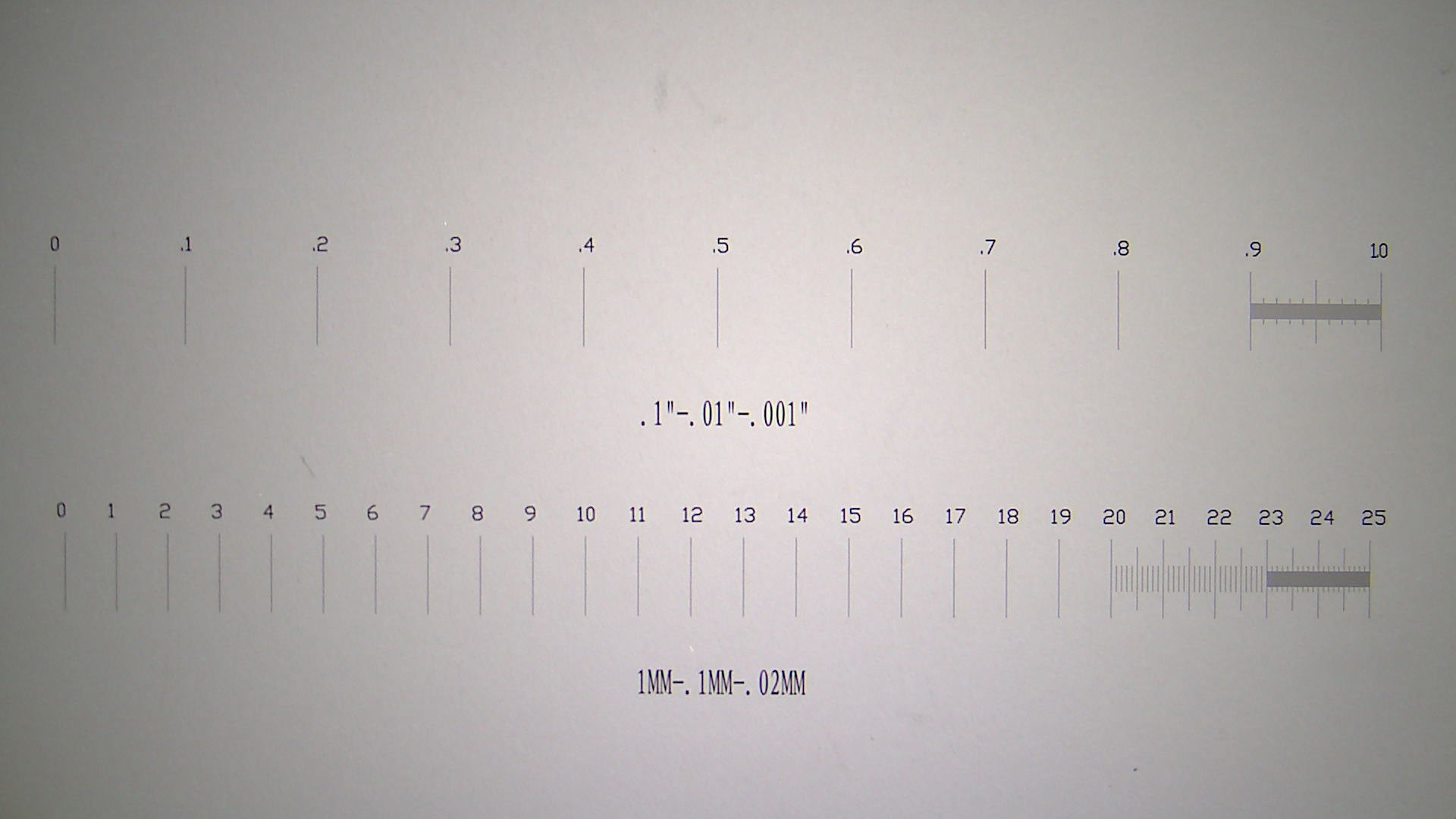 Stage Micrometer 0.001 inch — Microscopes.com.au