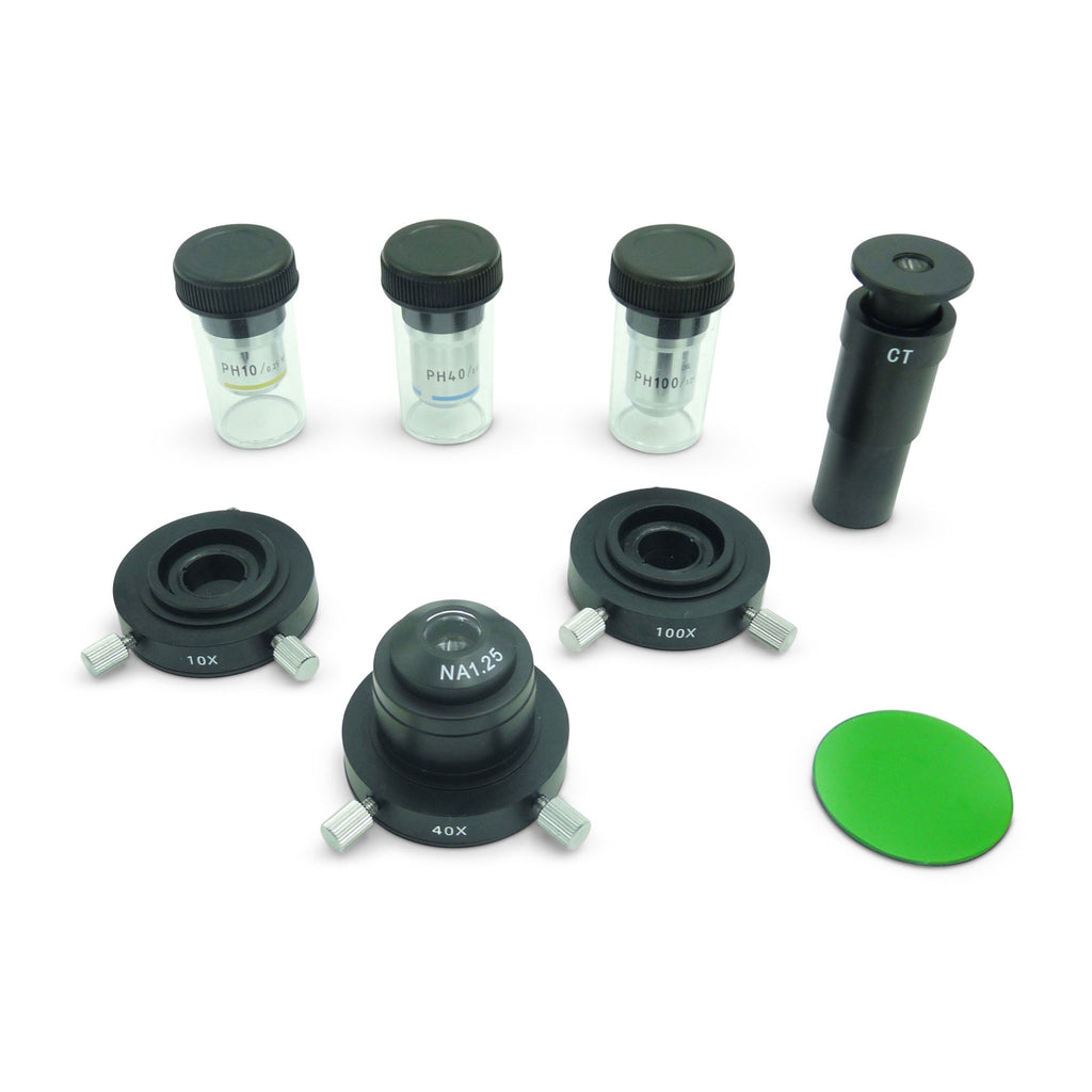 Optico ACHROMATIC Phase Contrast Kit — Microscopes.com.au