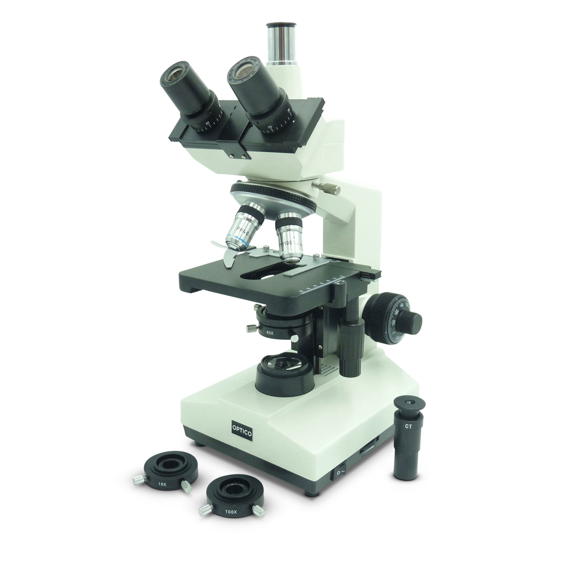 Optico XSZ-107T-PHA Phase Contrast Microscope (ACHROMATIC Objectives ...