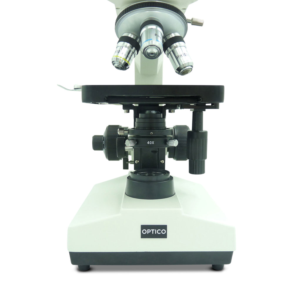 Optico XSZ-107T-PHA Phase Contrast Microscope (ACHROMATIC Objectives ...