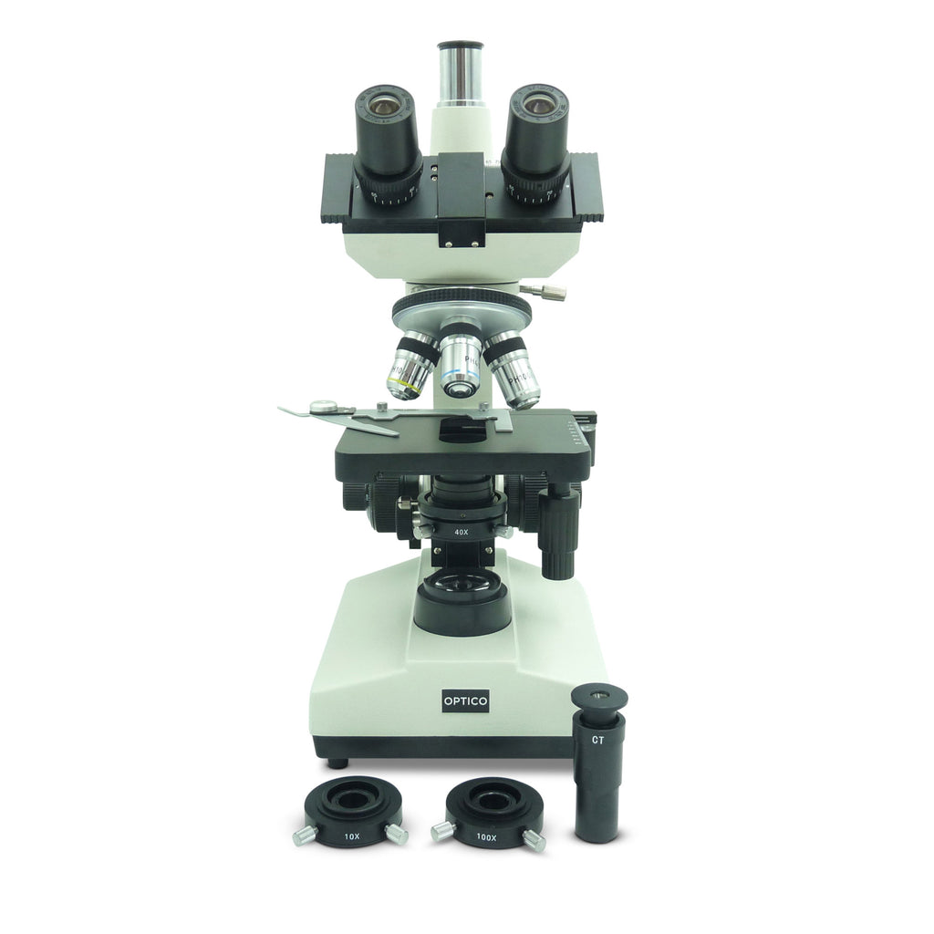 Optico XSZ-107T-PHA Phase Contrast Microscope (ACHROMATIC Objectives ...